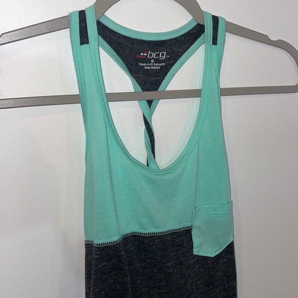 bcg | Tops | Nwt Bcg Twist Back Pocket Tank | Poshmark